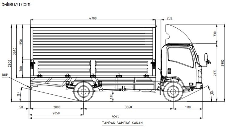 TRUK WING BOX ISUZU ELF 4 BAN NLR L 120 PS – ISUZU CIKARANG BEKASI ...